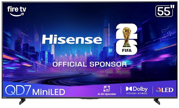 5 Best 55 Inch TVs Under $500 (2026) - TV Reviews